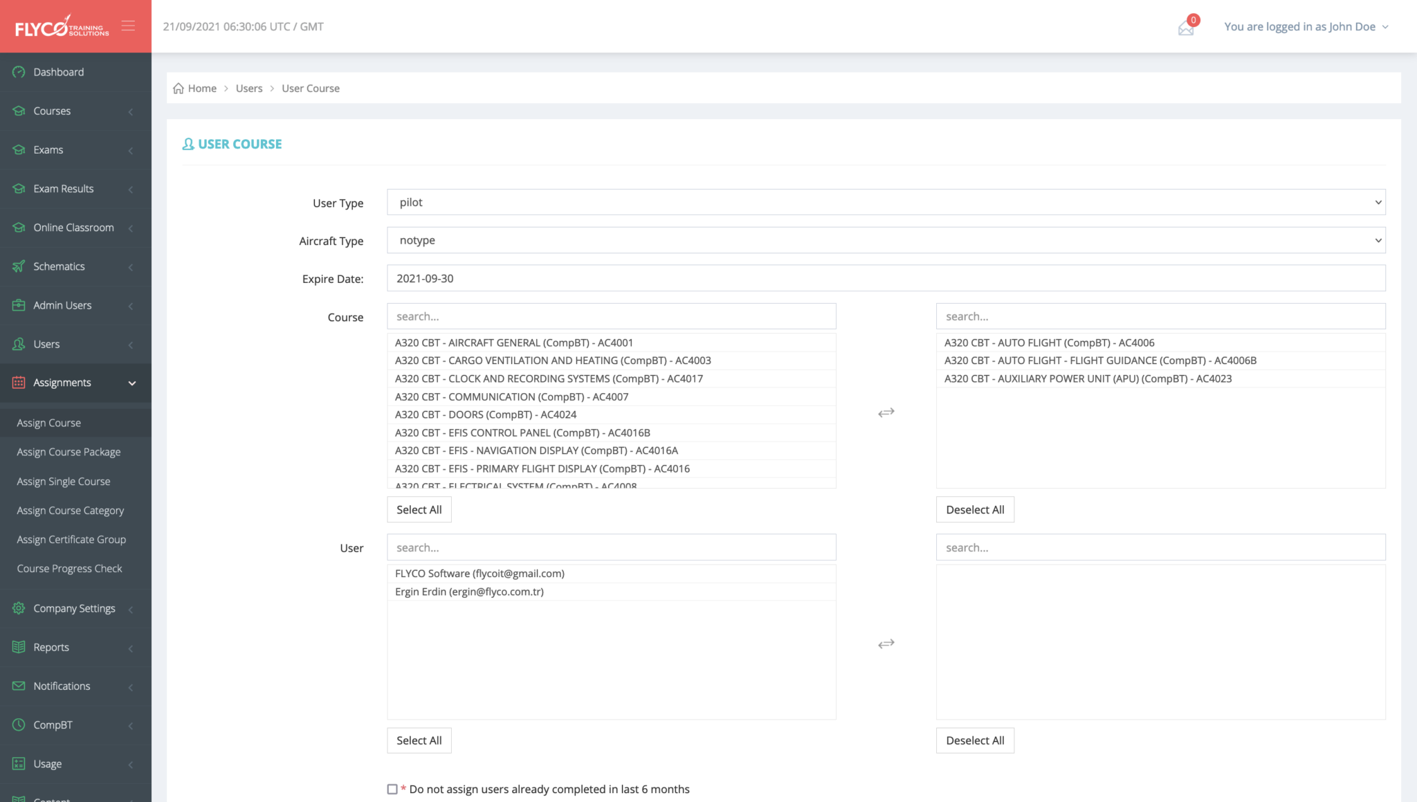 Learning Management System – LMS – Flyco Global